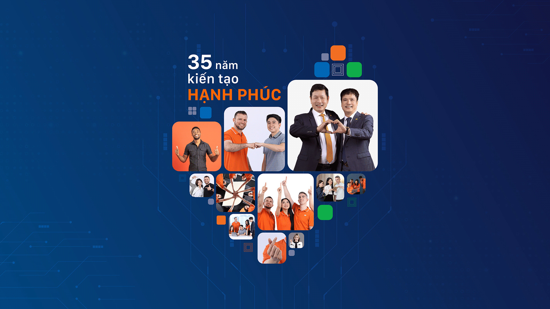 Môi trường làm việc hạnh phúc